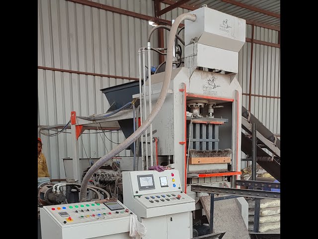 Hydraulic Brick Making Machine - Fly Ash Bricks Machines Manufacturer ...