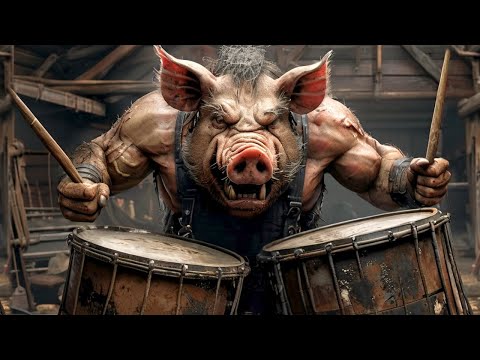 Hog Domination | Metal AI Music Video