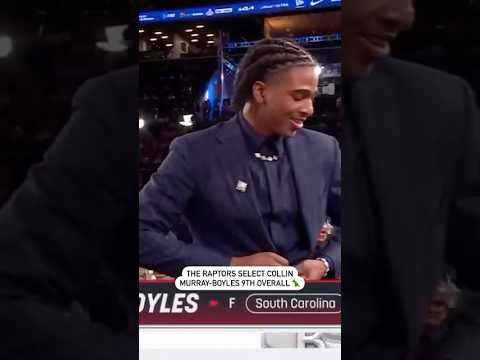 Raptors Select Collin Murray-Boyles 9th Overall In NBA Draft 🏀