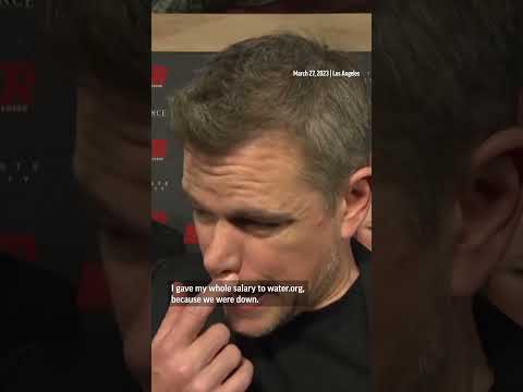 Matt Damon tells the story behind his high-profile 2021 Crypto.com TV ads. #shorts