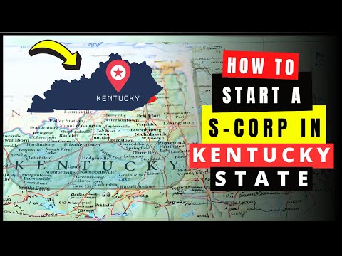 How to Form & Set Up An S Corp in Kentucky in 2025 (S-Corporation Online) | Incorporate in KY State