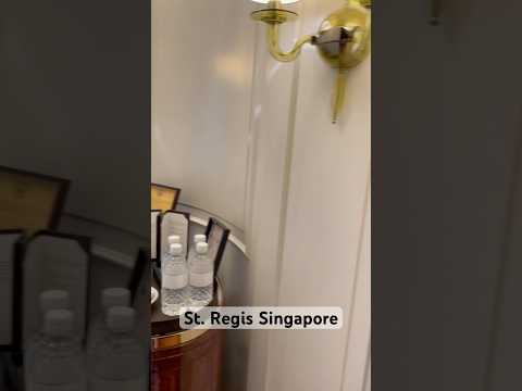 Room tour with me at The St. Regis Singapore