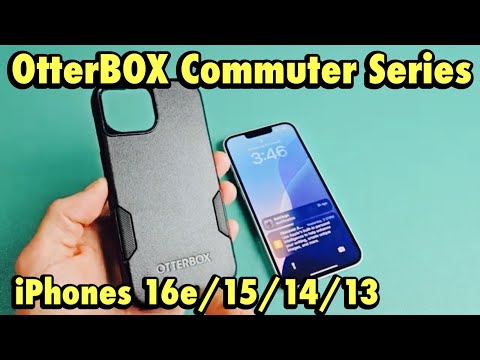 iPhone 16e/15/14/13: OtterBox Commuter Series Case Review
