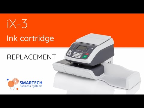 Ink Cartridge Replacement for iX 3 Mailing System - SMARTECH
