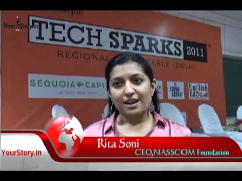 Rita Soni, CEO - NASSCOM Foundation at TechSparks 2011