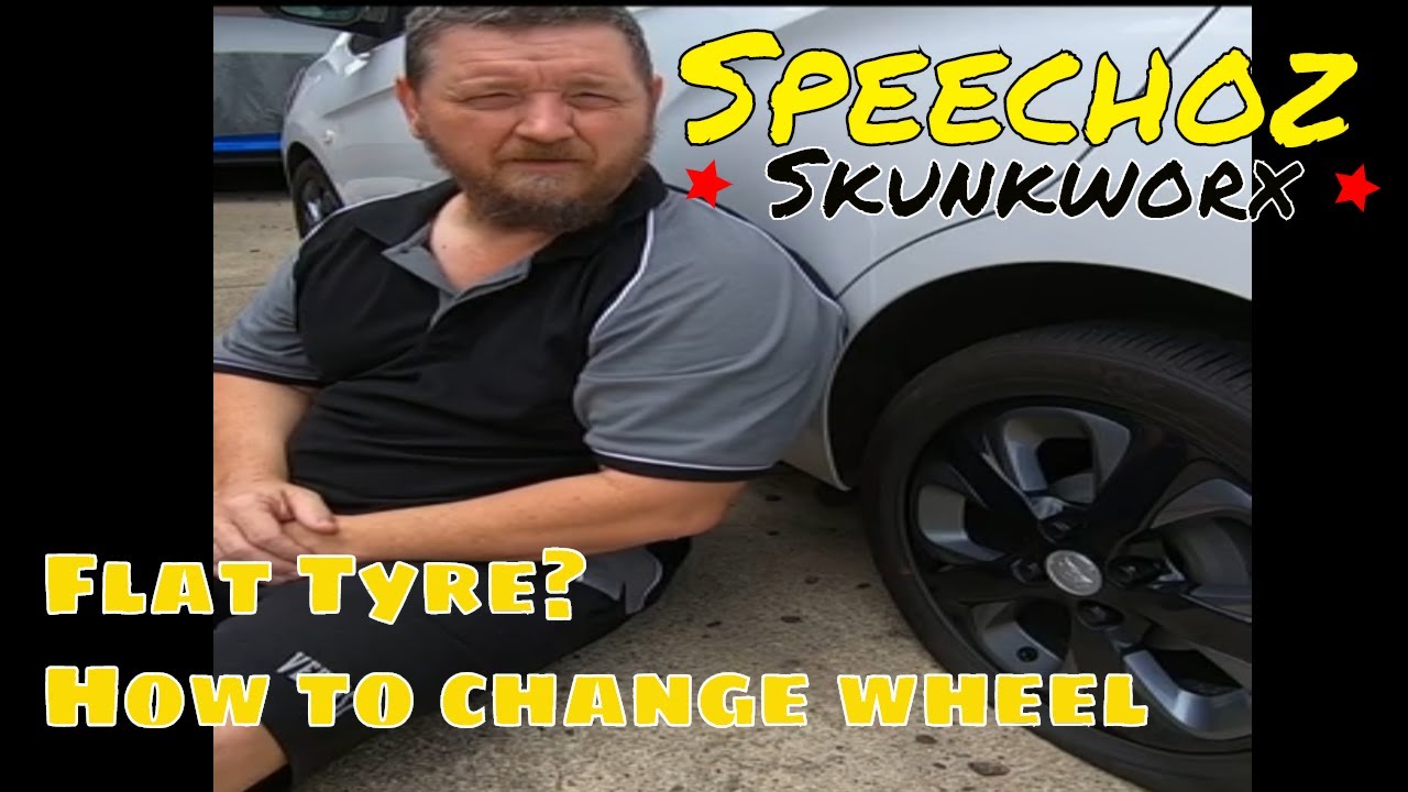 How to Change Wheel -  Holden Spark.   # Chev, Tire, Flat Tyre