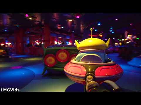 [HD] Alien Swirling Saucers POV complete ridethrough - Disney Hollywood Studios: Walt Disney World