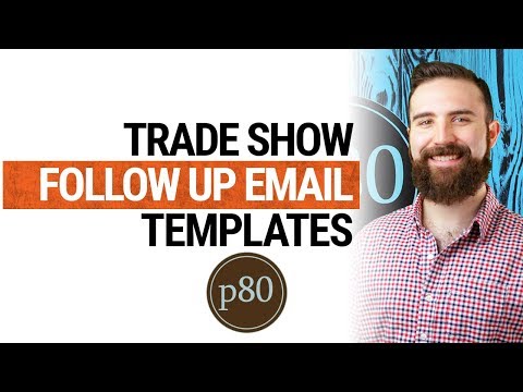 5 Trade Show Follow Up Email Templates - Marketing for Manufacturing 2019