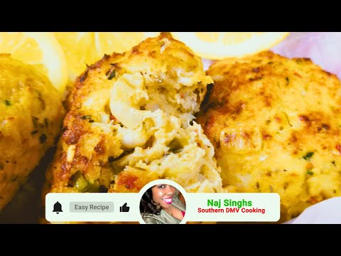 Maryland Style Crab Cakes Recipe with Jumbo Lump Crab - Baked & Broiled Method