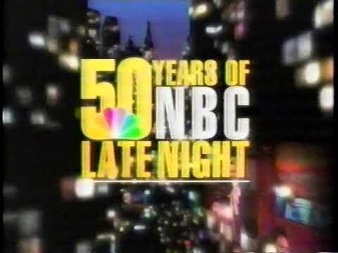 2001 NBC Bump: 50 Years of NBC Late Night Will be Right Back - Aired September 23, 2001