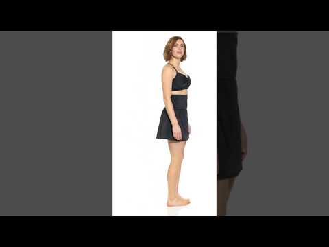 Sporti Aurora Ultra High Waisted Tummy Control Swim Skirt | SwimOutlet.com