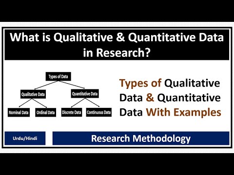 What is Qualitative Data and Quantitative Data in Research? Types of Qualitative & Quantitative Data