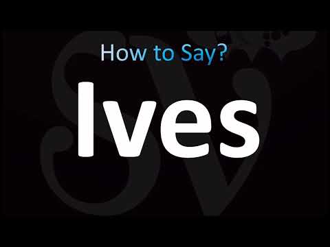 How to Pronounce Ives (CORRECTLY!)