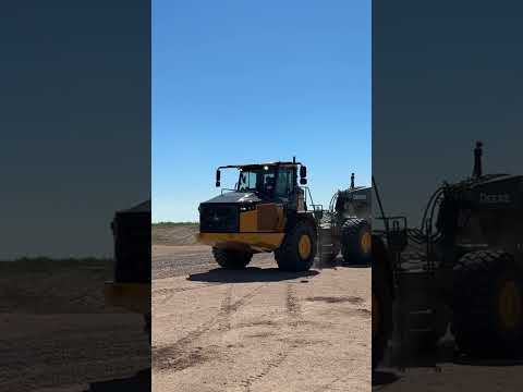 The new John Deere 460 P-Tier and 3812 scraper pan are what dreams are made of. #johndeere #scraper