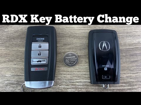 2016 - 2021 Acura RDX Remote Fob Key Battery Change - How To Remove & Replace Acura RDX Key Battery
