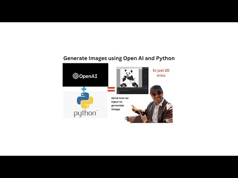 Generate image using openAI and python in just 15 mins