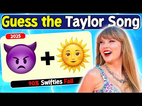 Guess The Song by Emoji Clues π | Taylor Swift Edition 2025 π₯πΆ