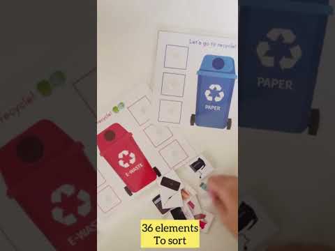 Buy Waste Sorting Activity Kit For Kids | SkilloToys.com