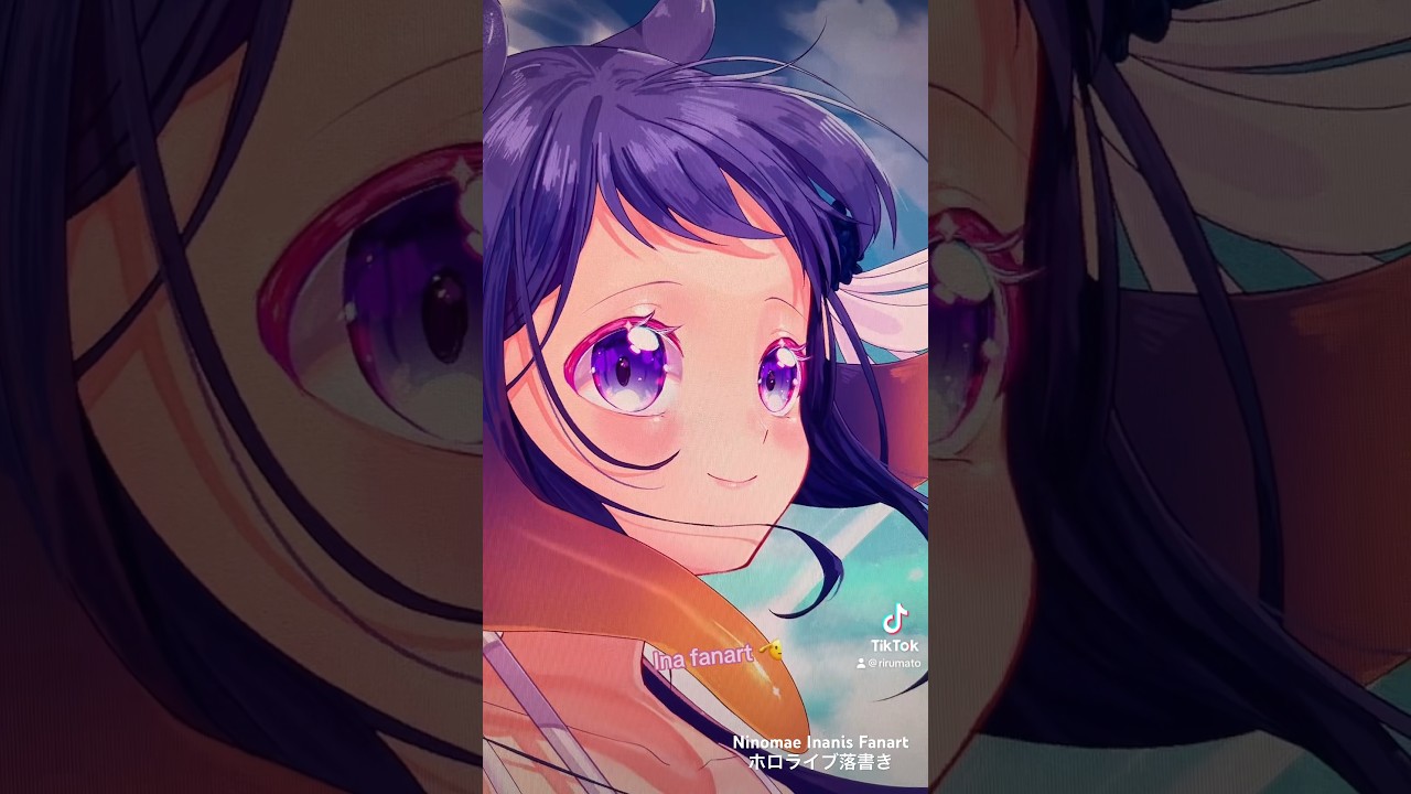 Hololive Ina Mickey Meme Fanart #hololive #ina