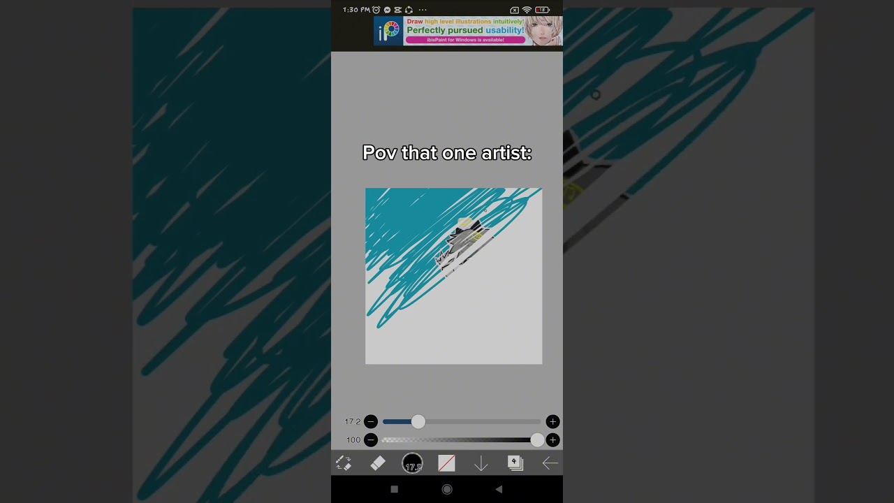 That one artist be like:                (reupload)