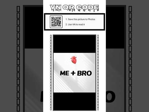 Vn qr code editing vn code template reels #vn #template #vncode #shorts