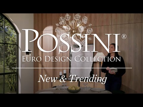 New & Trending - Possini Euro Dandelion 30" Wide Satin Gold 8-Light Sputnik Pendant