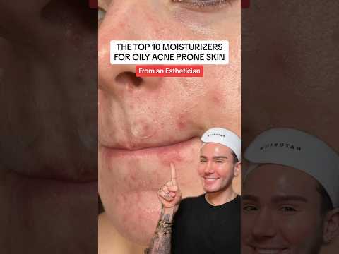 BEST MOISTURIZERS FOR ACNE SKIN!π€© (follow for more!π) #acne #oilyskin #skincare #skin #beauty