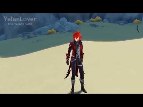 Leaked Diluc New Skin Effects + New Idle Animations!!!