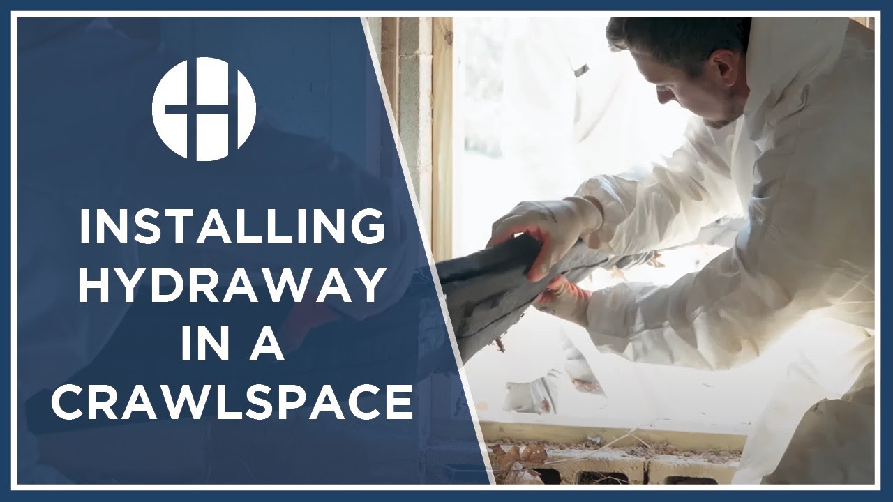 Installing Hydraway in a Crawlspace