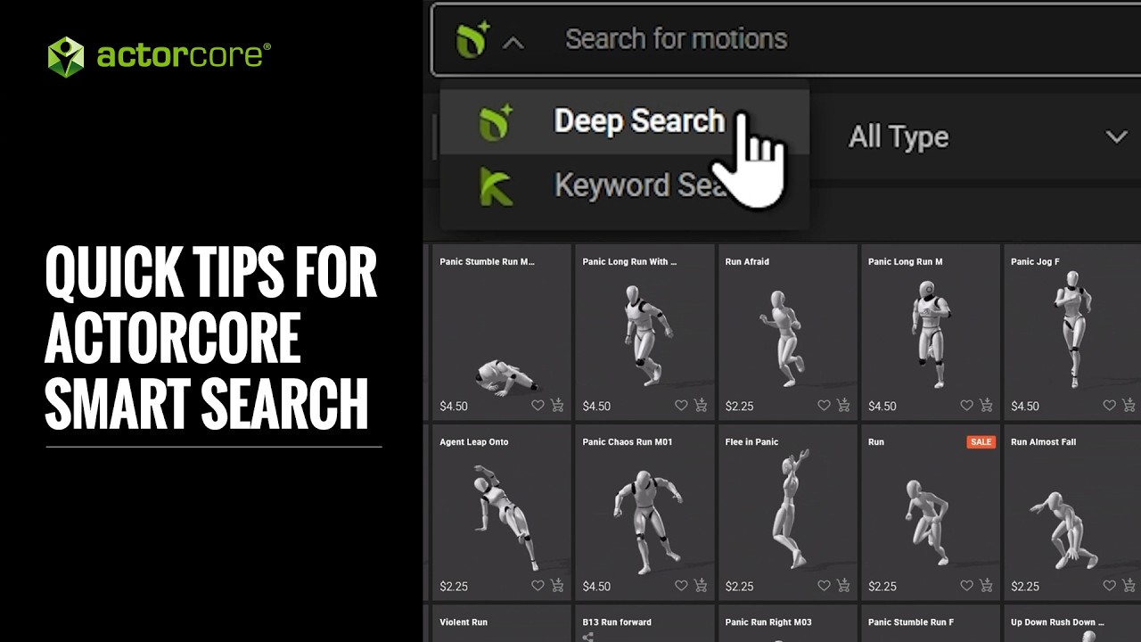 Quick Tips for ActorCore Web Smart Search | ActorCore Tutorial