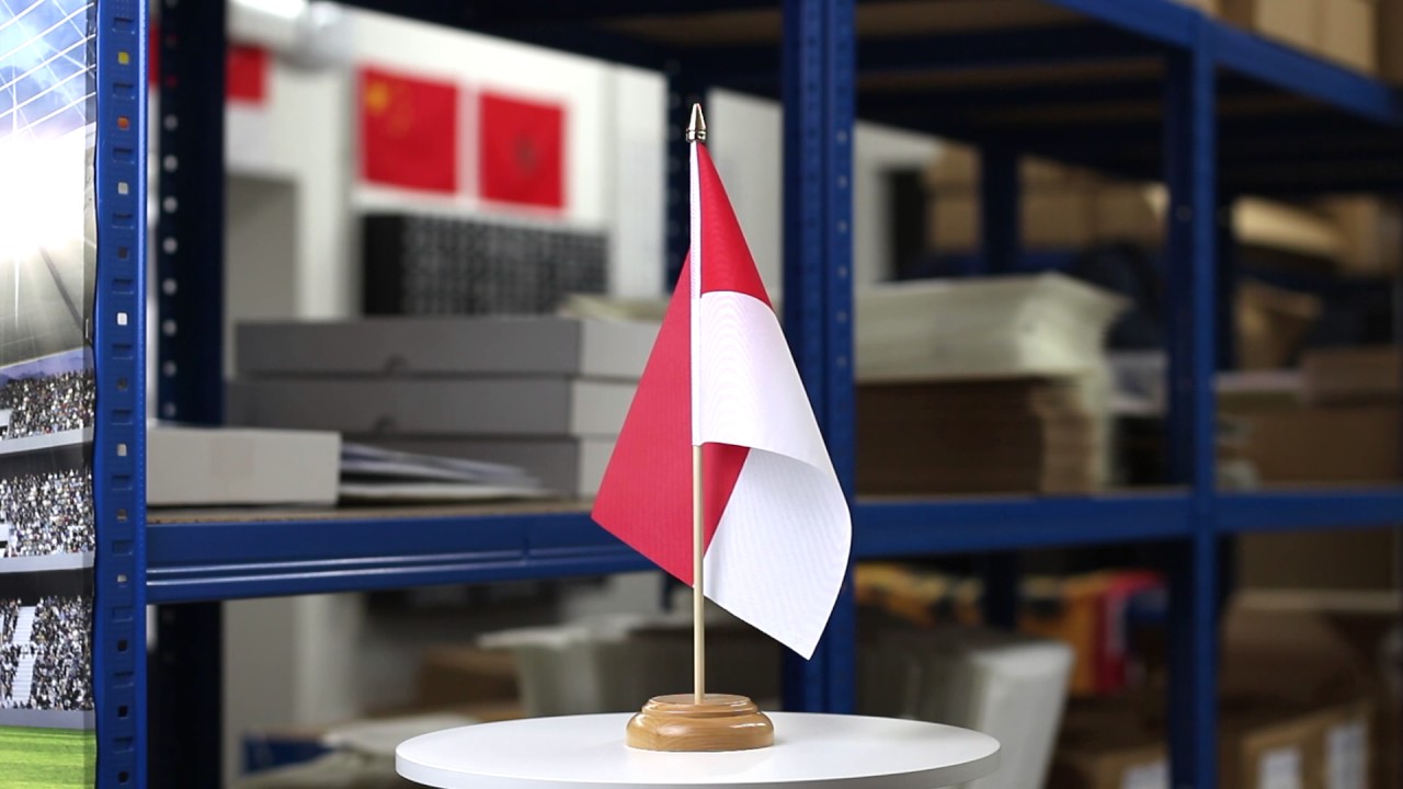 Monaco - Table Flag 6x9