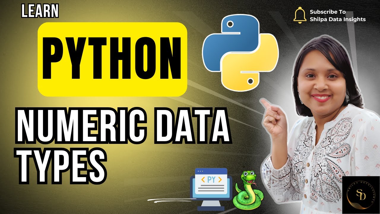 Python Numbers Mastery | Integer, Float, Complex, Math Functions, Round, Random |ShilpaDataInsights