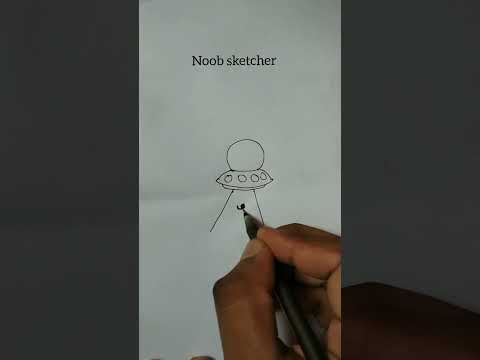 SPACESHIP DRAWING ๐๐๐#shorts #sketch #tiktok