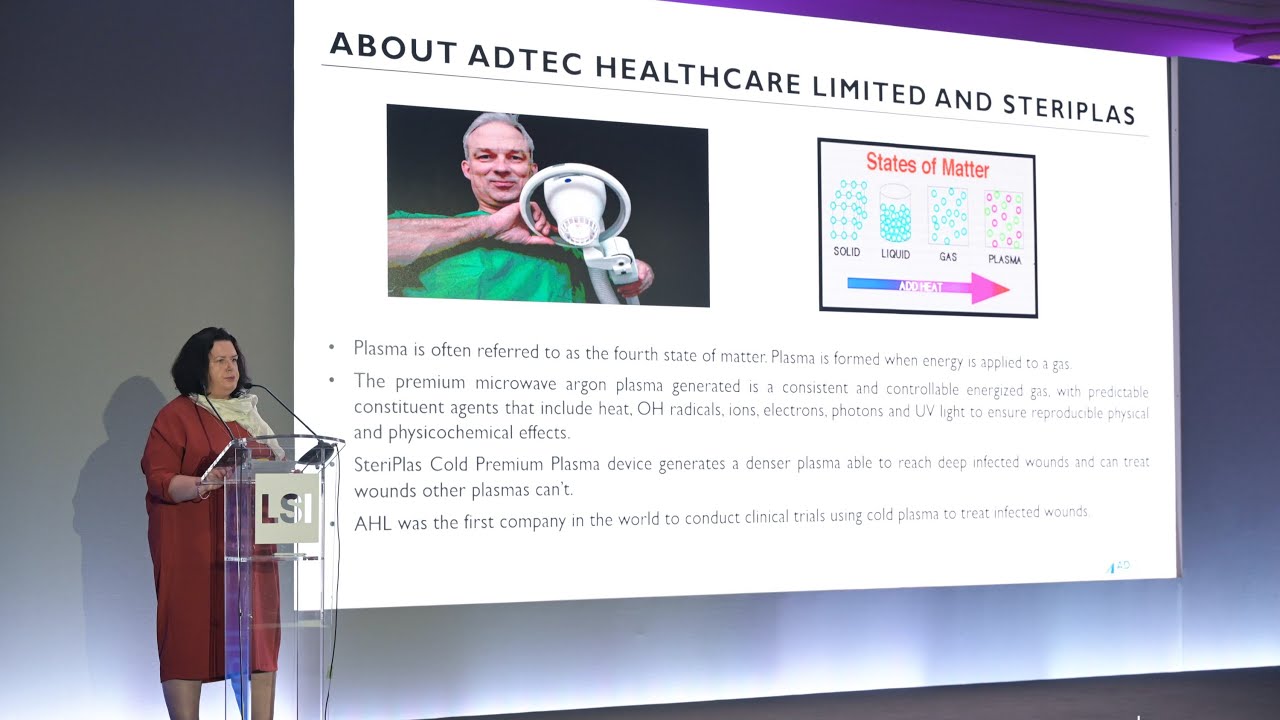 Mary McGovern Presents Adtec Healthcare at LSI Europe '23 - Life ...
