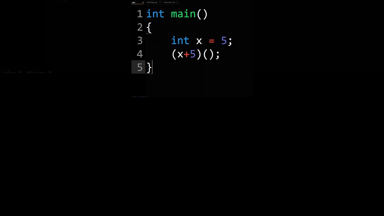 error: expression cannot be used as a function