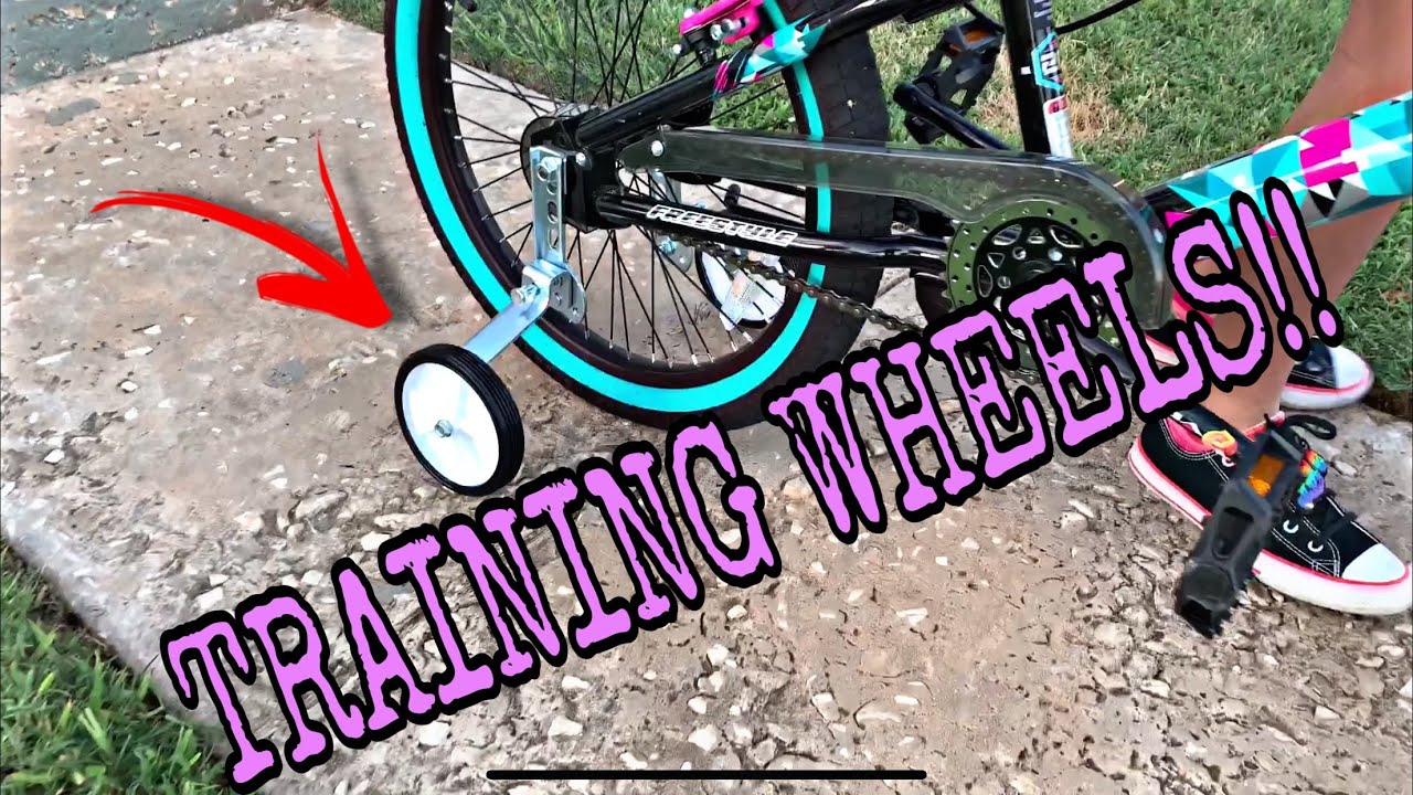 Installing Training Wheels/ Vlog #20