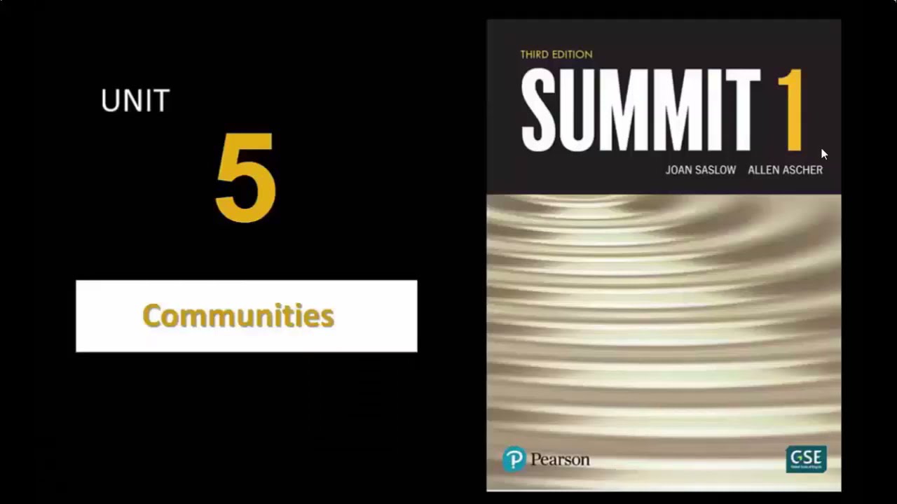 Summit 1 unit 5 third edition