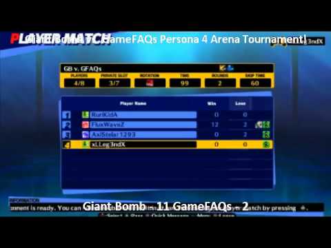 Giant Bomb vs GameFAQs Persona 4 Arena Tournament: Part The Rest - 5 / 12