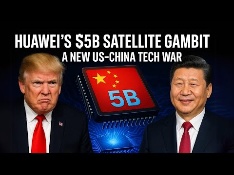 New Cold War? Huawei’s $5B Satellite Sparks U.S. Panic