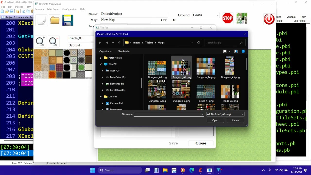 PureBasic Ultimate Map Maker Update