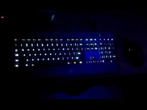 logitech k800 keyboard and G700 mouse, charging