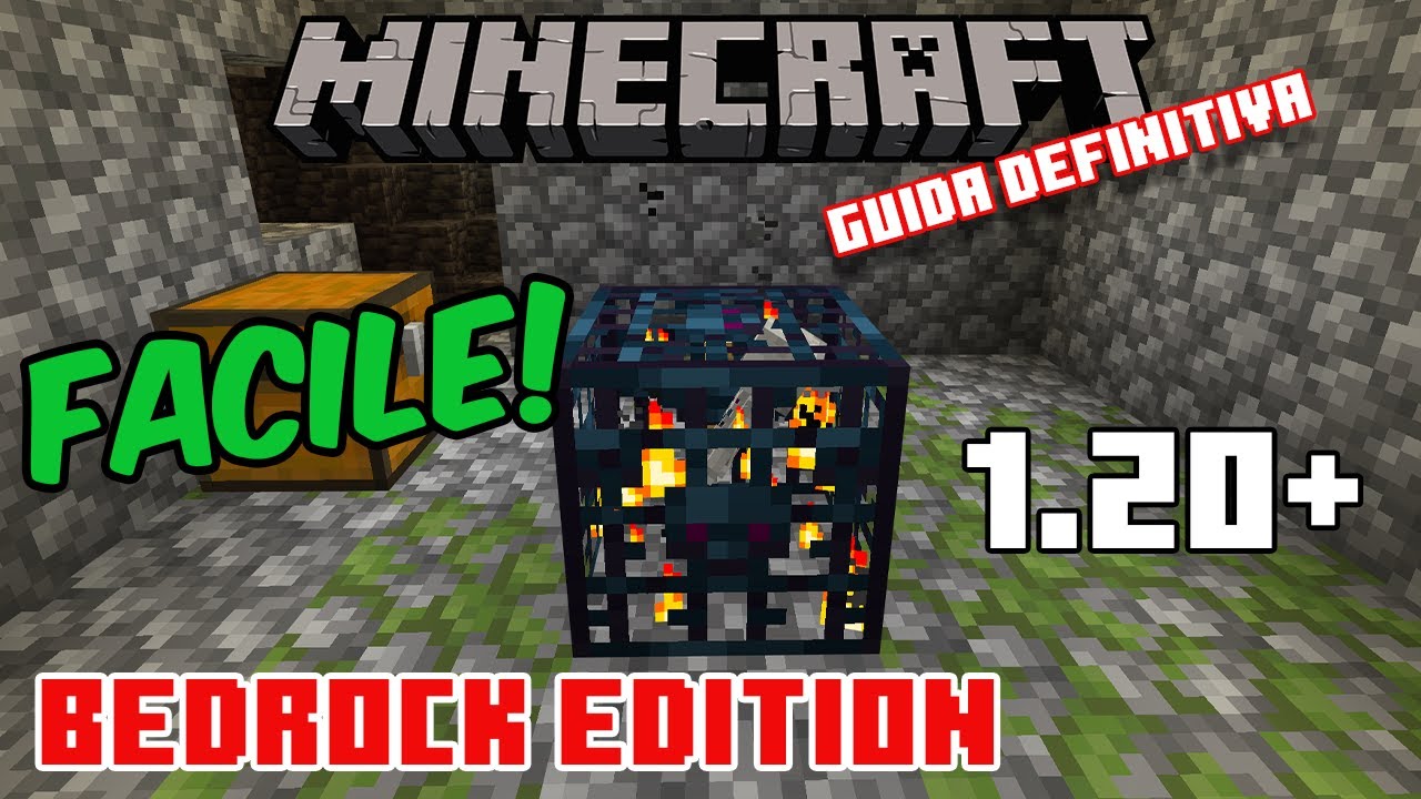 Mob Spawners - How to Easily Find Them in Bedrock Edition! || Minecraft ITA