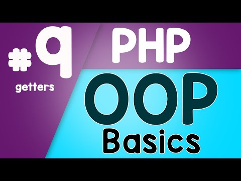 Learn 09 PHP Object Oriented Programming Basics OOP | Getters | Quick programming tutorial ...