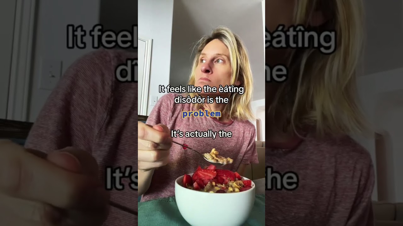 Do u know the problem? #bulimia #edrecovery #anorexia #bingeeating #orthorexia #eatingdisorder
