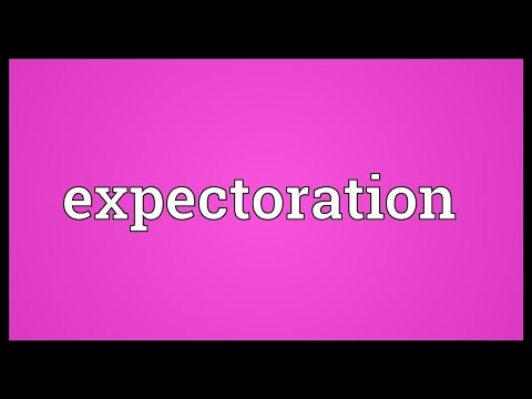 Expectoration Meaning