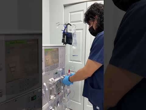 Setting up Hemodialysis Machines - Training #Shorts