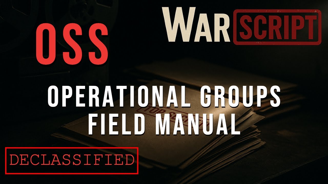 Operational Groups Field Manual | Office of Strategic Services (OSS)