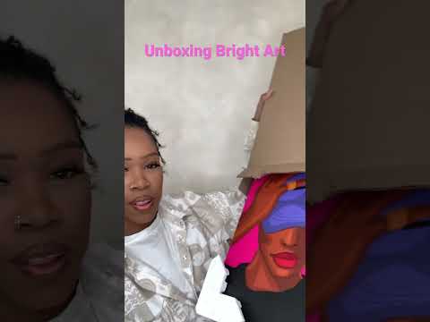 Unboxing iCanvas Art #blackart #icanvas #artwall