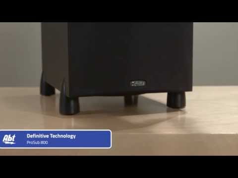 Definitive Technology ProSub 800 - 300W Powered Subwoofer | Reverb