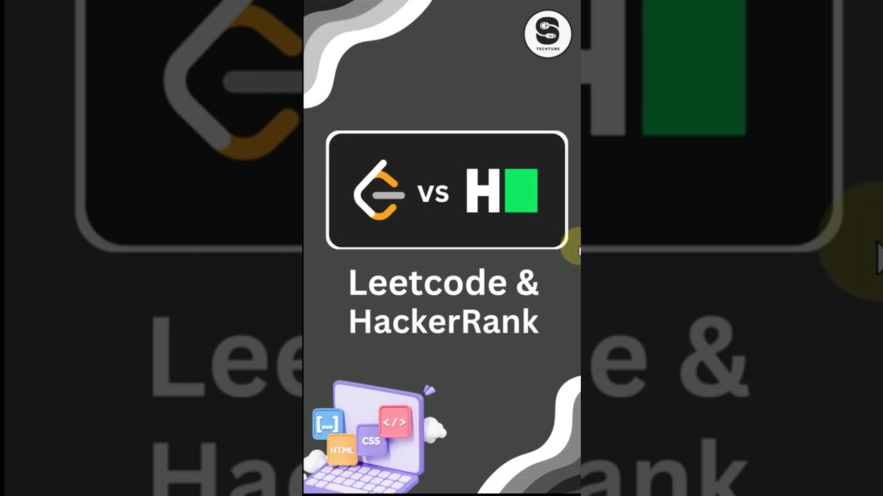 Leetcode Vs HackerRank  Guide in 60 sec | #leetcode  #hackerrank #datastructureandalgorithms